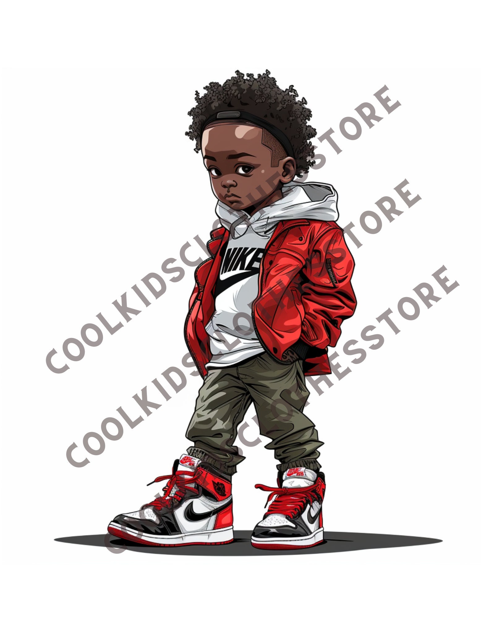 5 African American Boys PNG Clip Art for Print on Demand - Etsy Israel