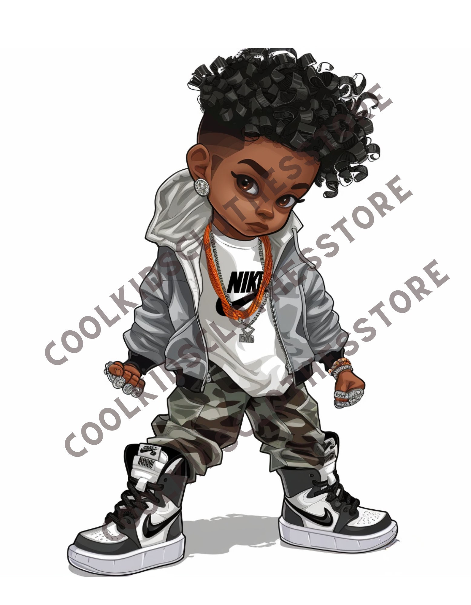 5 African American Boys PNG Clip Art for Print on Demand - Etsy Israel