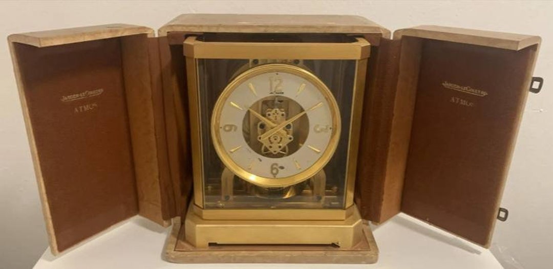 Original Serviced Early 1950's Jaeger Lecoultre Atmos II Clock & Box ...