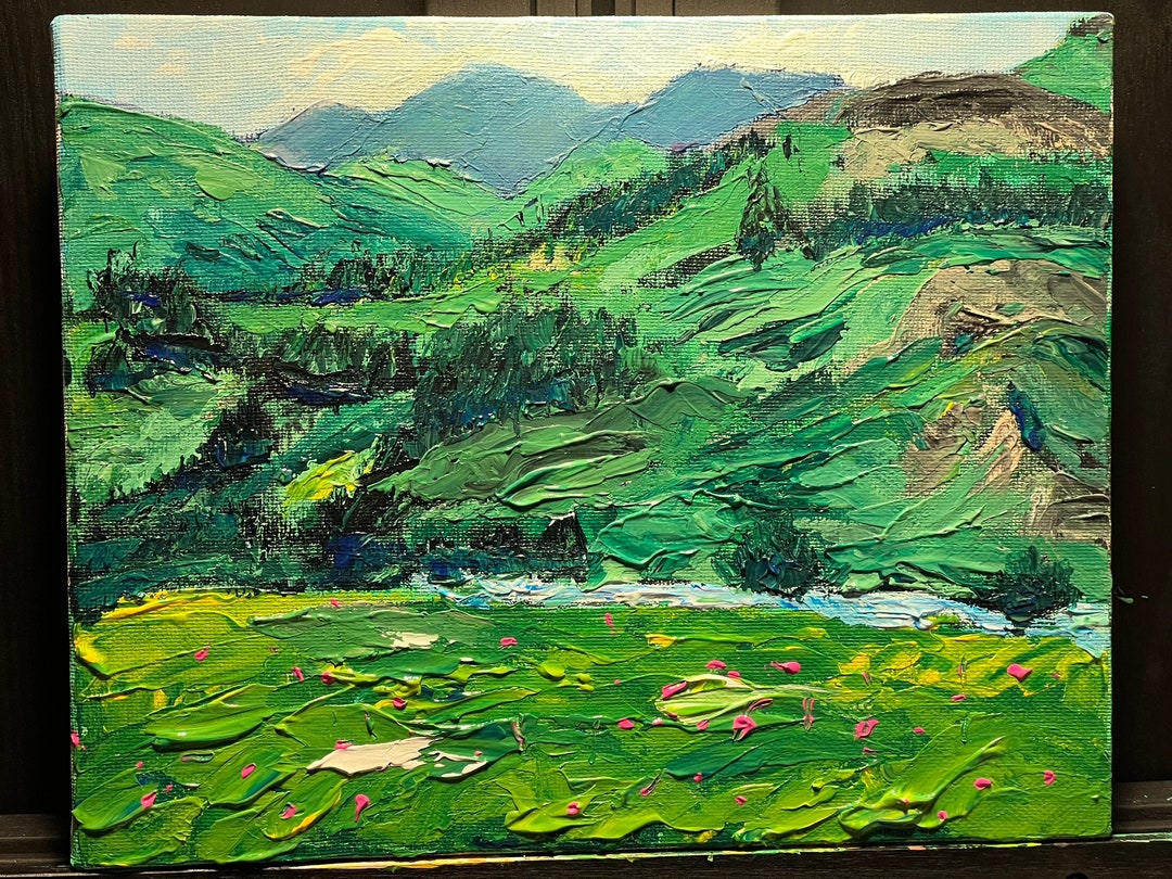 Green Hills of Cadomin, Alberta - Etsy