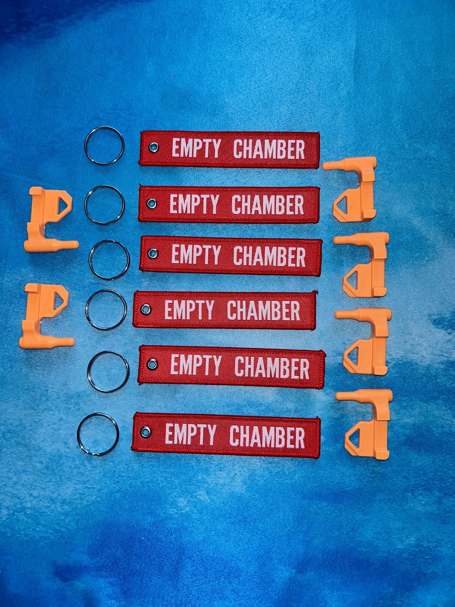 6 Pack Empty Chamber Flags Safety Empty Gun Pistol Indicator - Etsy