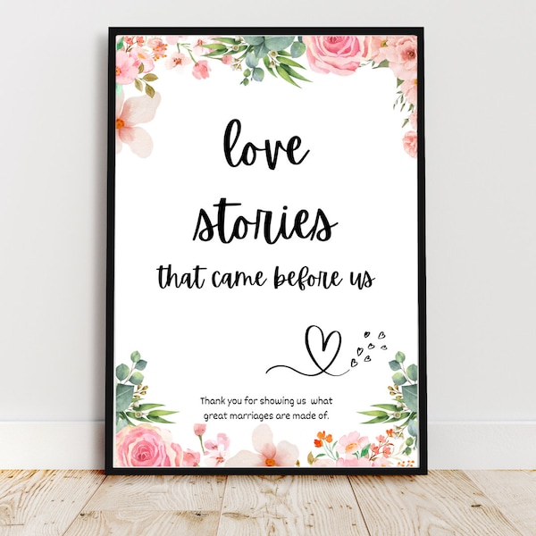 Wedding "love That Came Before Us" Sign - Etsy