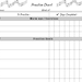 Printable Weekly Practice Chart, Music Practice, Practice Planner ...