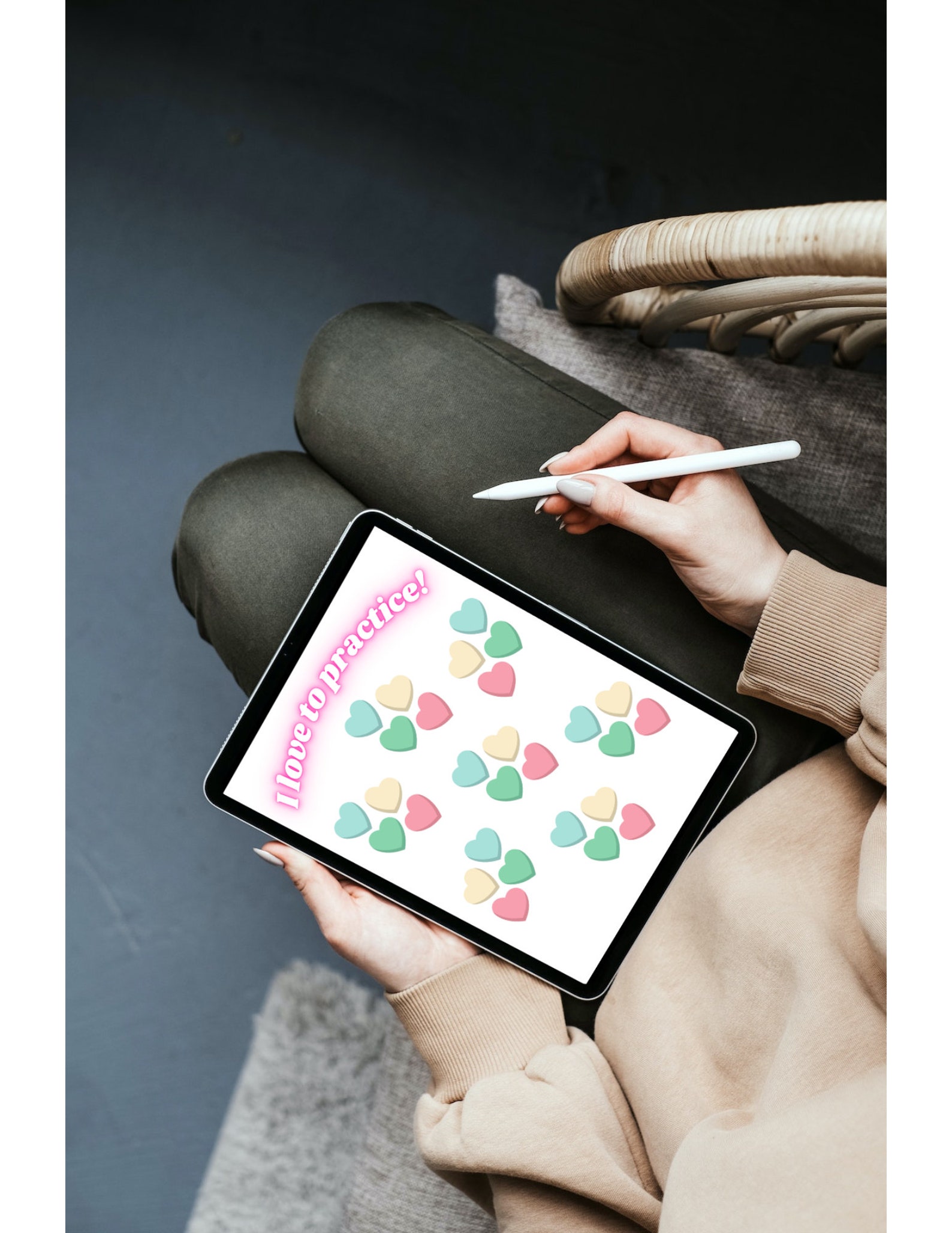 Valentine's Practice Log | February Practice Chart | Piano Lesson ...