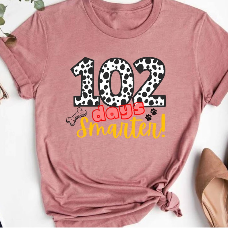 102 Days of School PNG Design - Etsy