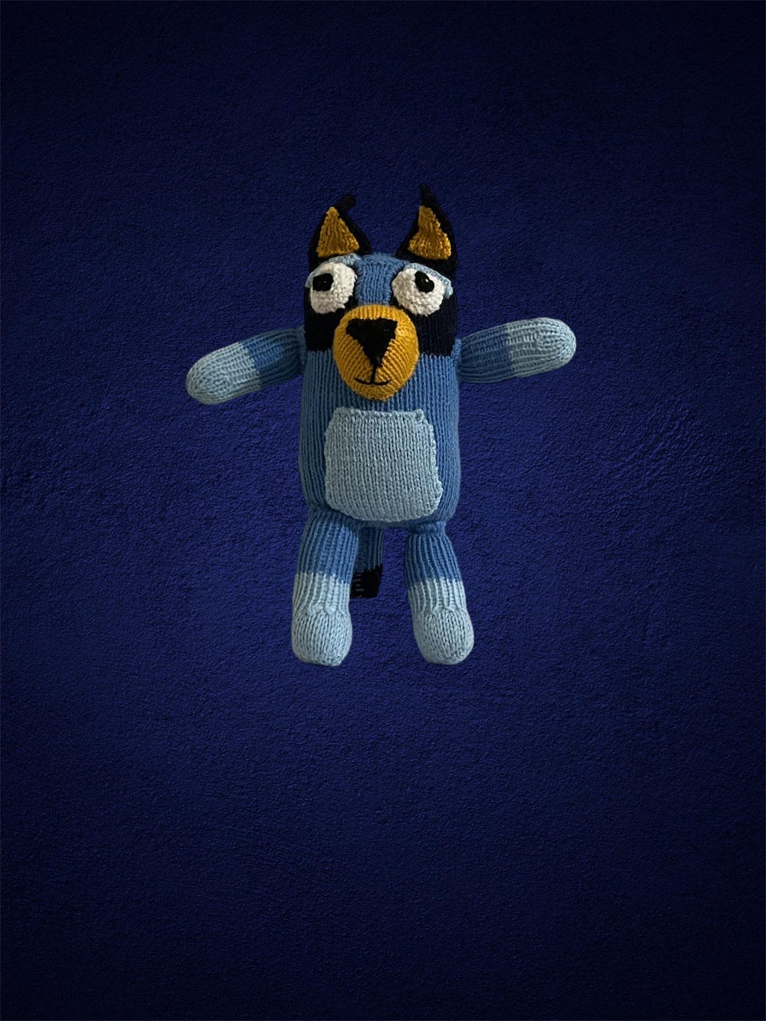 Washable Knitted Bluey - Etsy