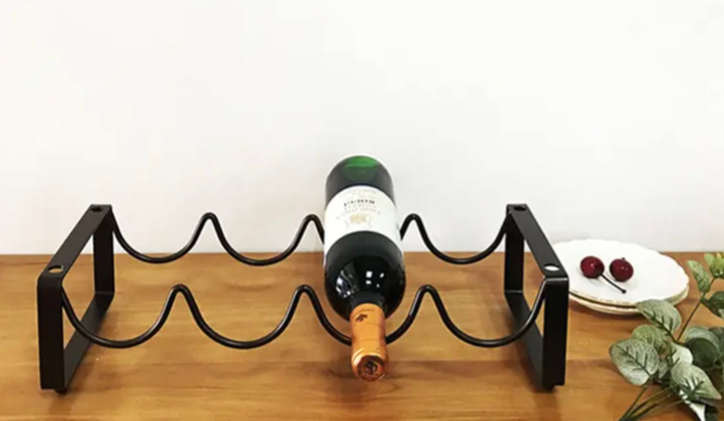 Basics Tabletop Stackable Wine Rack, Black Aesthetic - Etsy