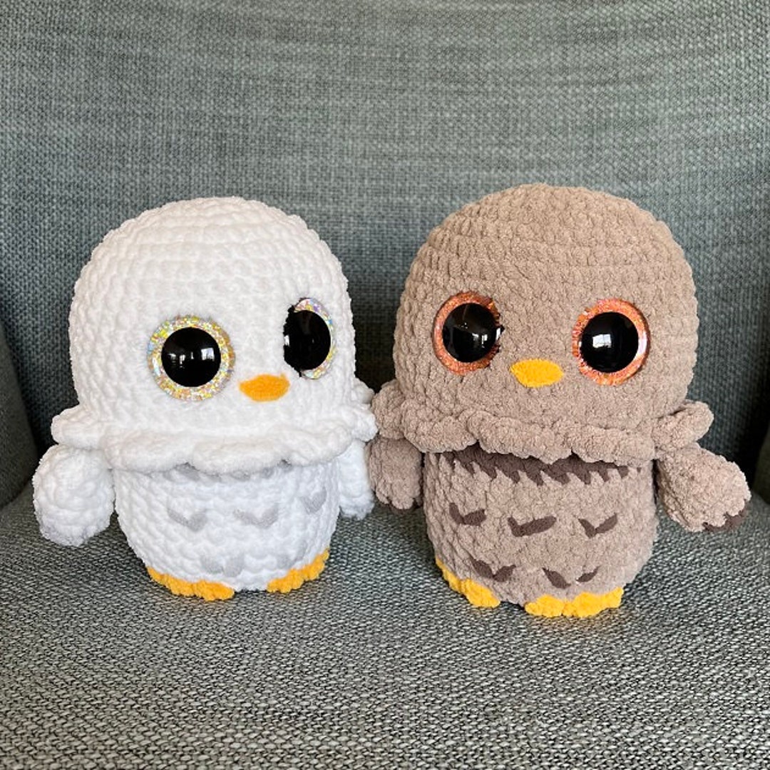 Odette the Owlet Crochet Pattern - NO-SEW - Etsy