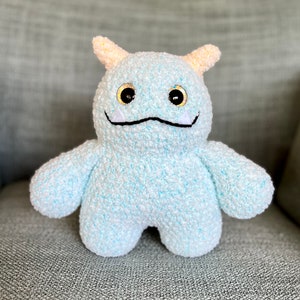 Ike the Monster Crochet Pattern - Low-sew - Etsy