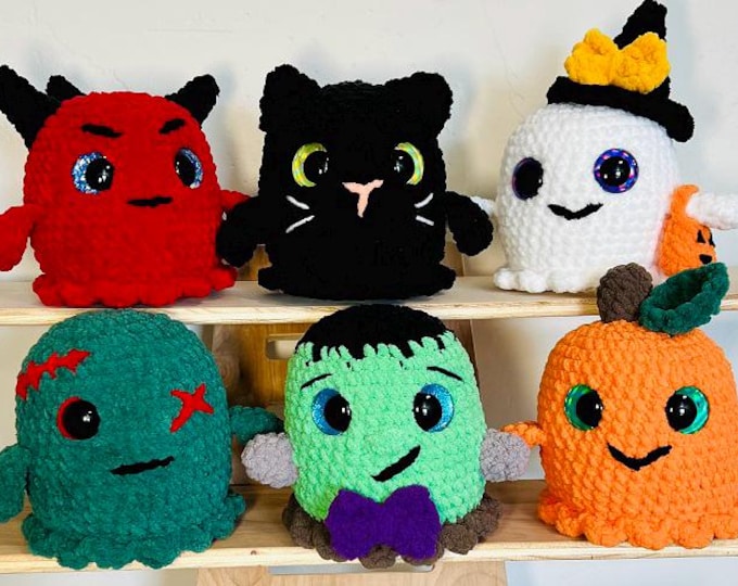 Colorful Fish Crackers Crochet Pattern - No-sew - Etsy Canada