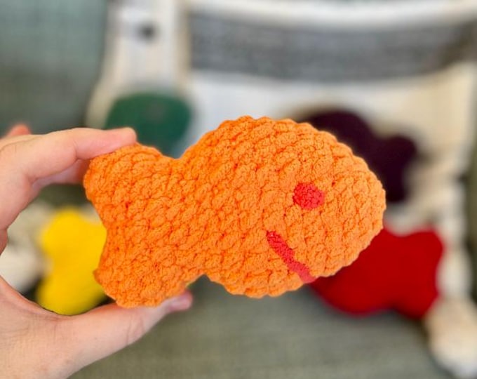 Colorful Fish Crackers Crochet Pattern - No-sew - Etsy Canada