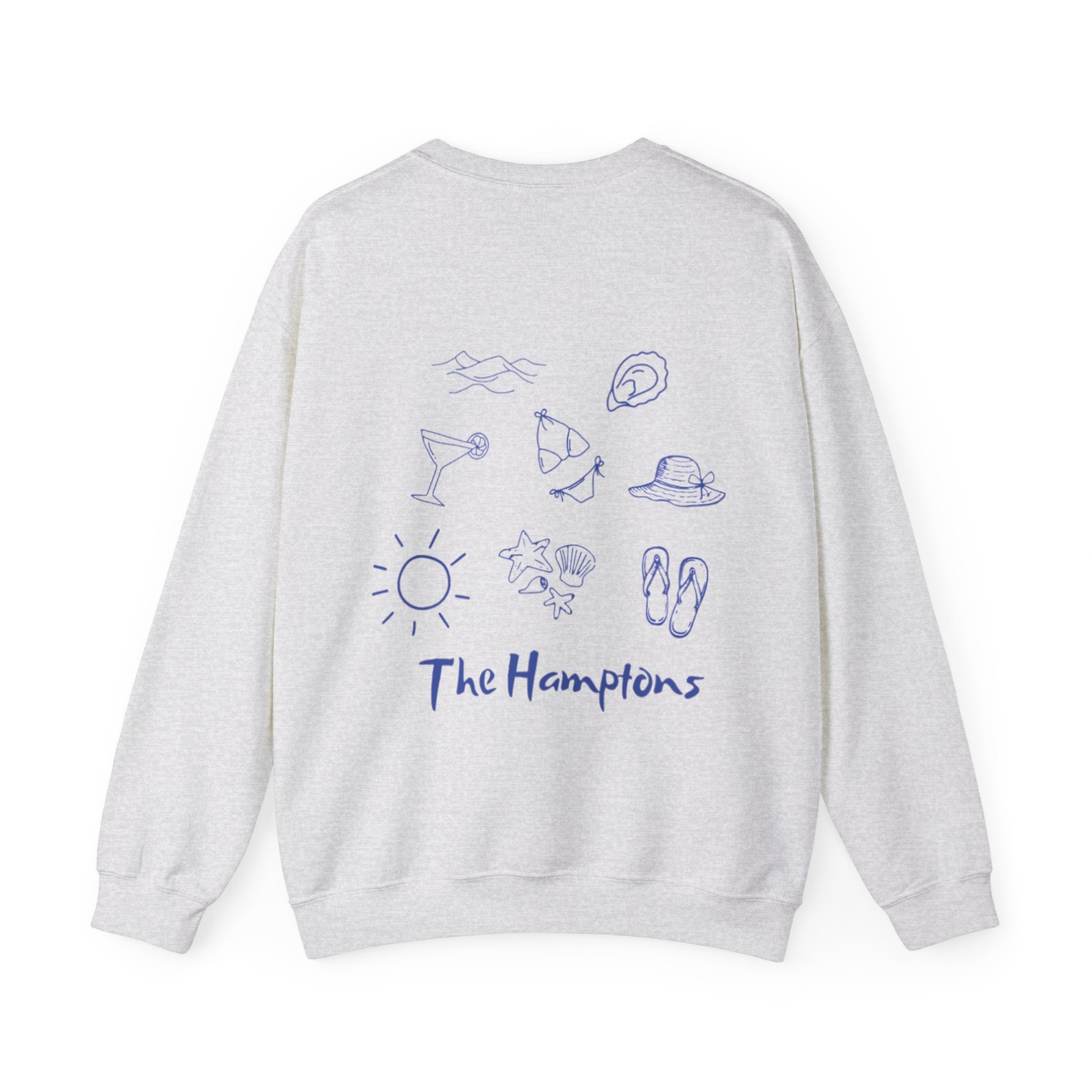 The Hamptons Sweatshirt, Beach Lovers Crewneck, Vacation Gift - Etsy