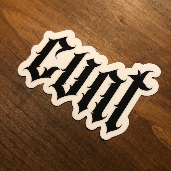 Cunt Sticker - Etsy