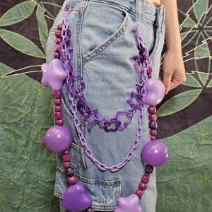 90's Rave Chain - Etsy
