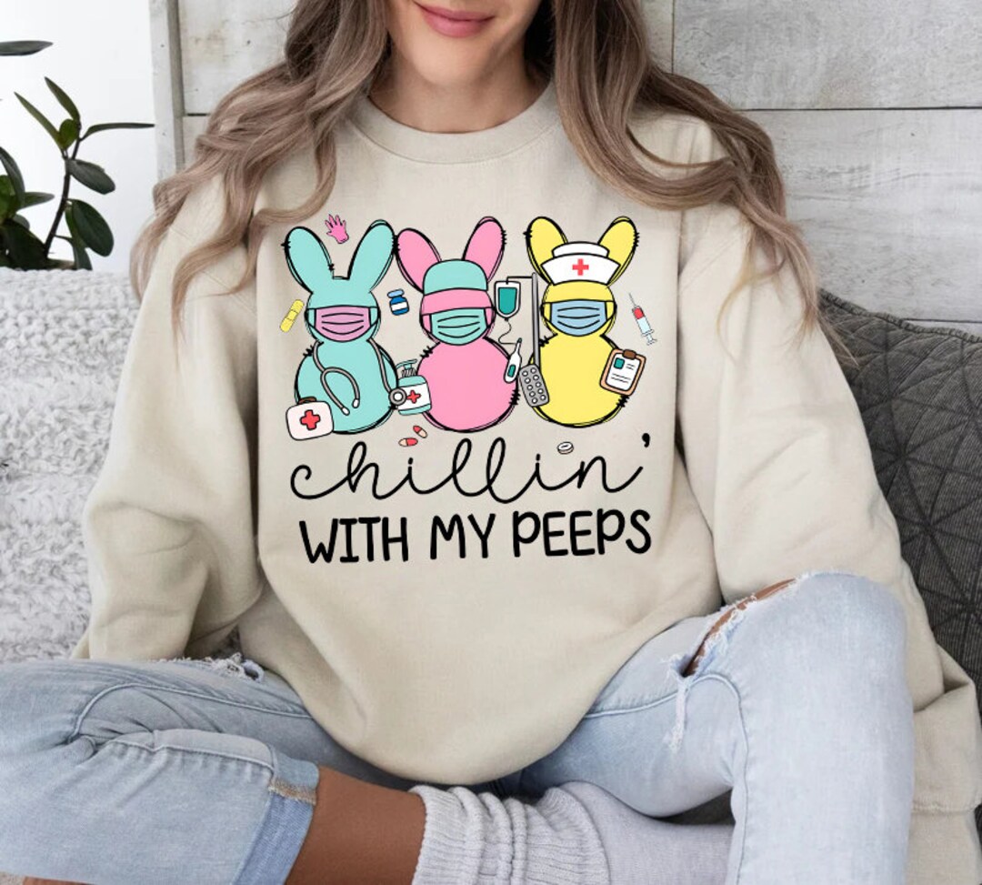 Chillin With My Peeps Png, Easter Bunny PNG Download, Doctor Easter Png ...