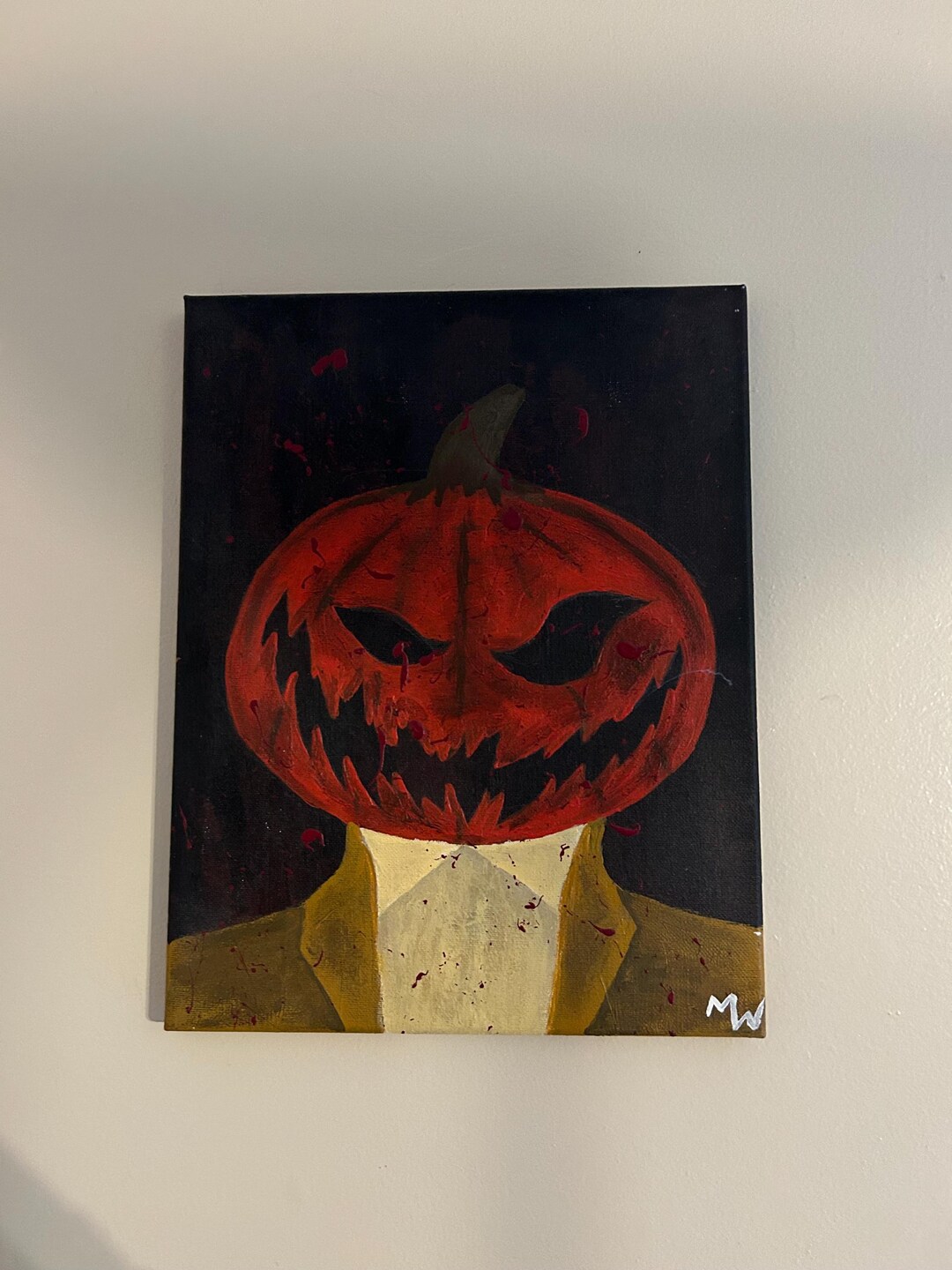 Headless Horseman Painting - Etsy