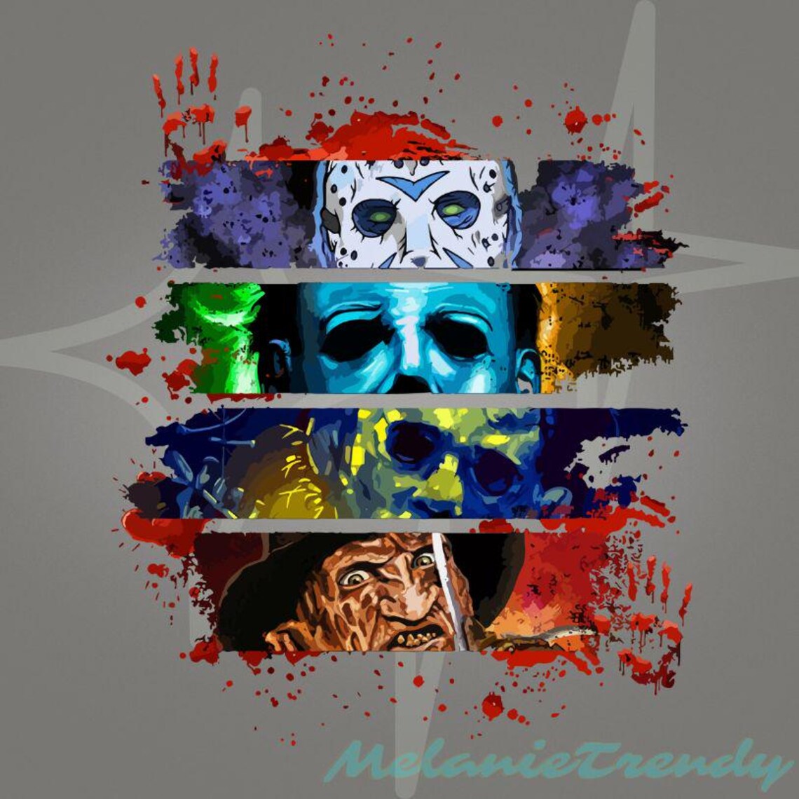 Killers Friends Png, Movie Killer Png, Scary Halloween Png, Horror ...