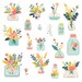 Printable Digital Floral Deco Stickers Pack: PNG Files + Goodnote ...