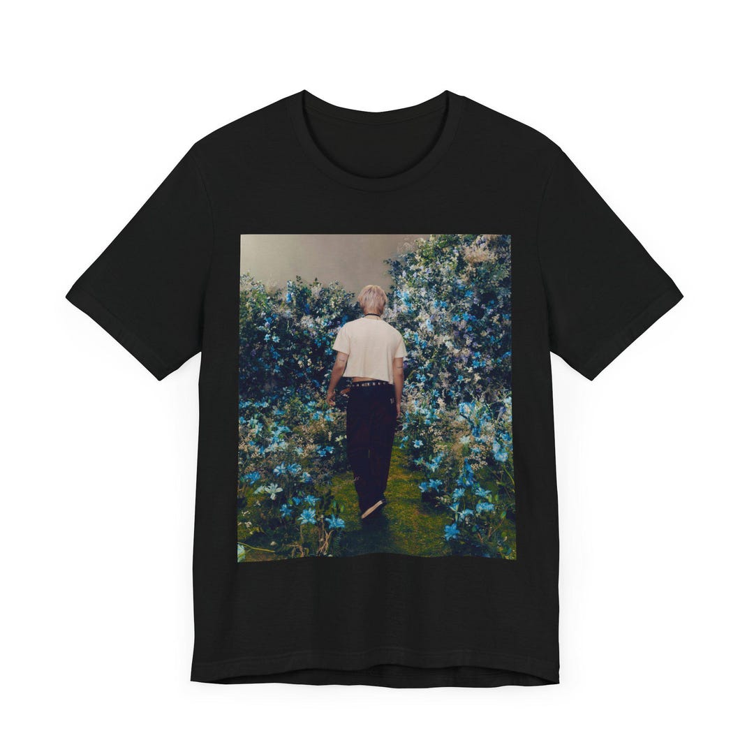 BTS Jimin MUSE Album Promo Mood Photo Blooming Ver. on Short Sleeve ...