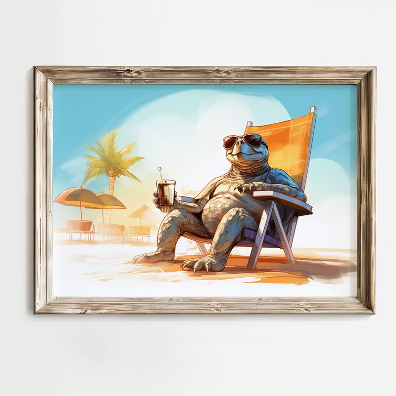 Funny Animal Art - Etsy