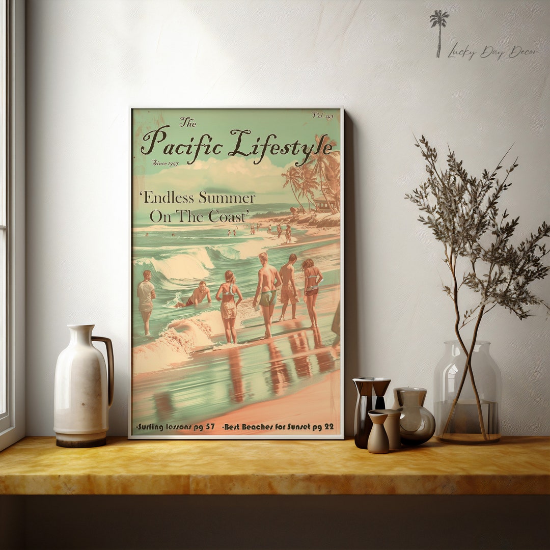 Pacific Lifestyle | Vintage California Magazine Cover | 1960's Beach ...