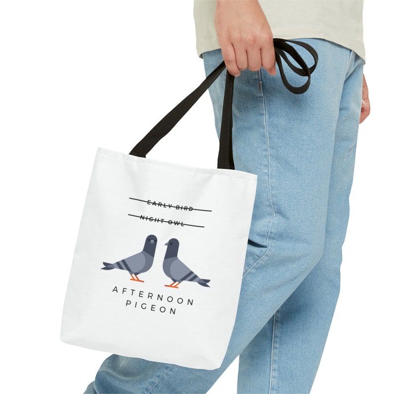 Afternoon Pigeon Tote Bag - Etsy