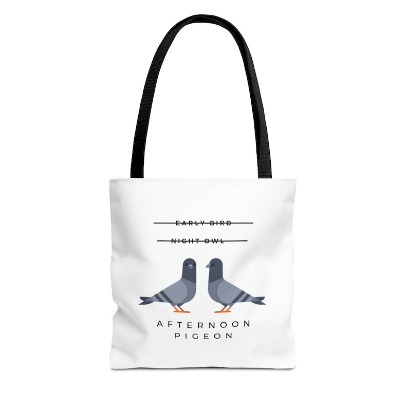 Afternoon Pigeon Tote Bag - Etsy