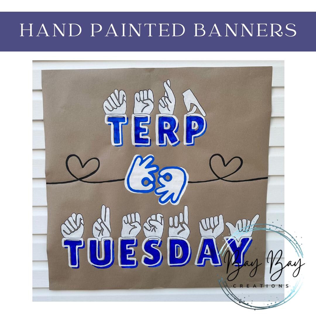 Hand Painted Custom Appreciation Banner, Hand Painted Banner, Custom ...