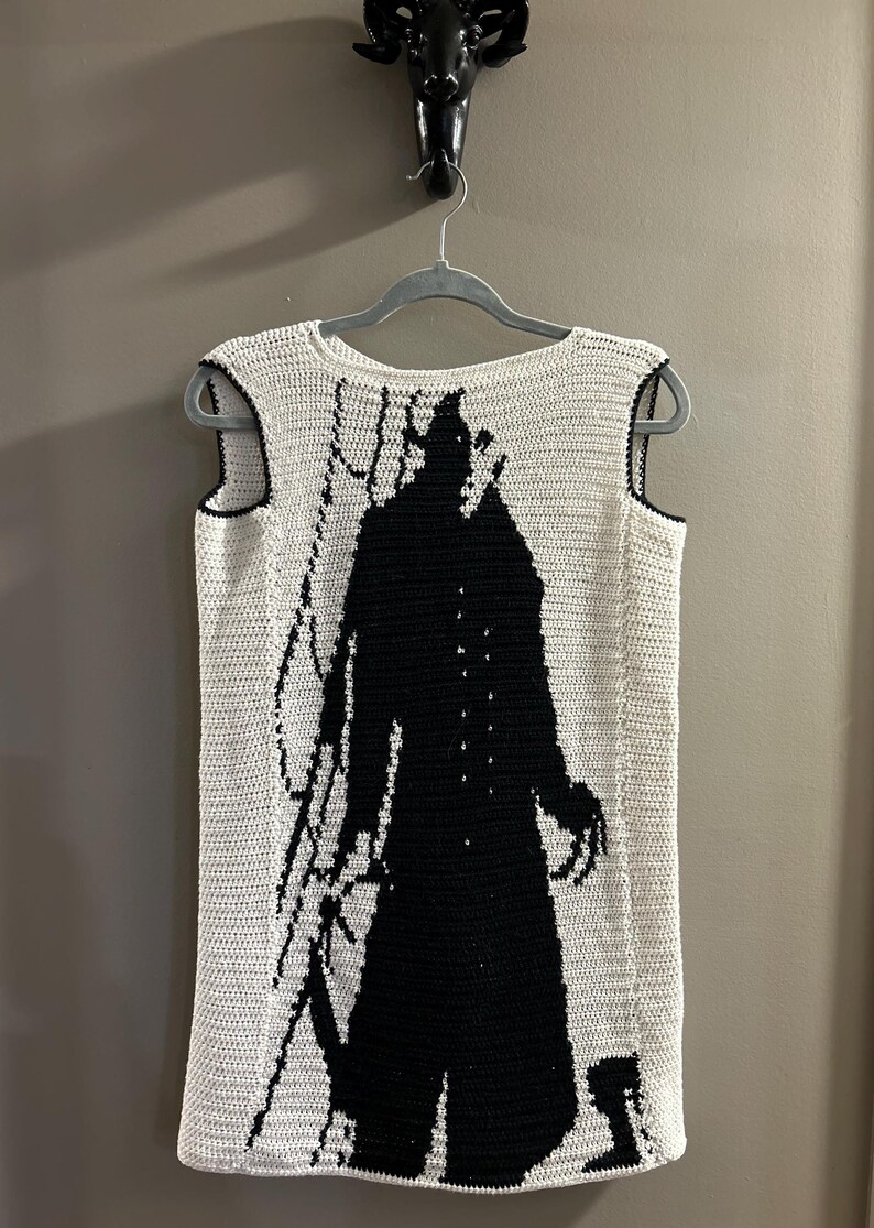 Nosferatu Crochet Dress - Etsy