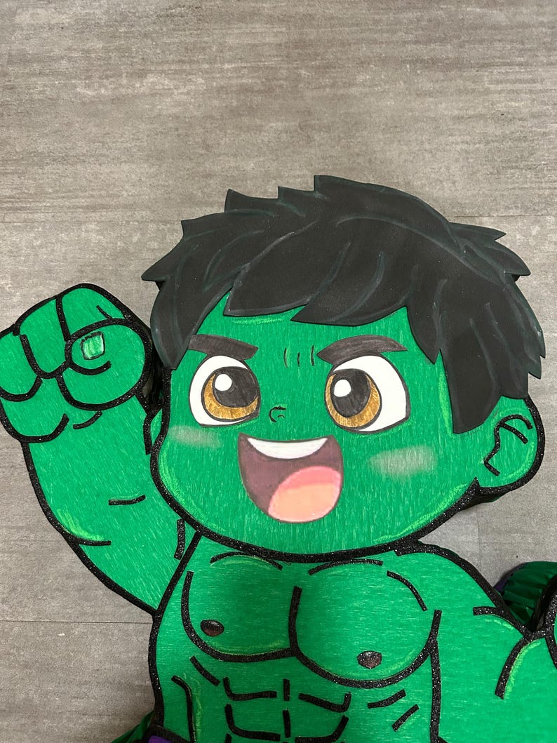 Piñata De Hulk - Etsy