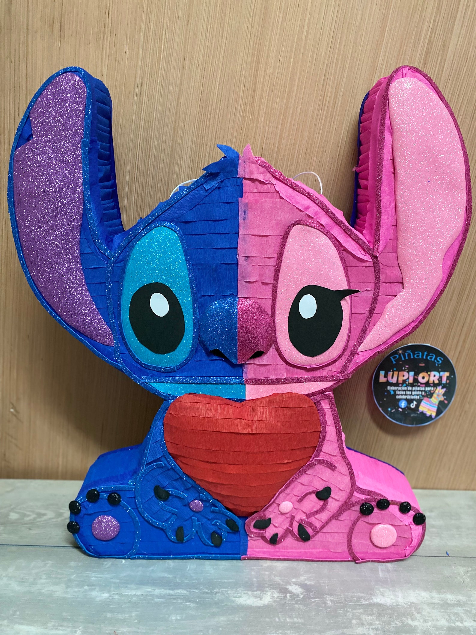 Piñata Stitch Y Angel - Etsy