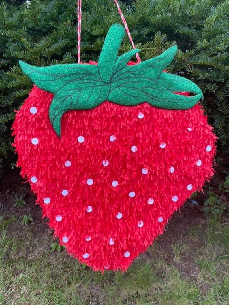 Piñata De Fresa - Etsy