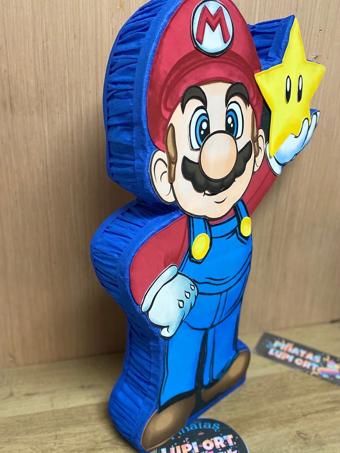 Piñata Mario Bros Con Estrella - Etsy