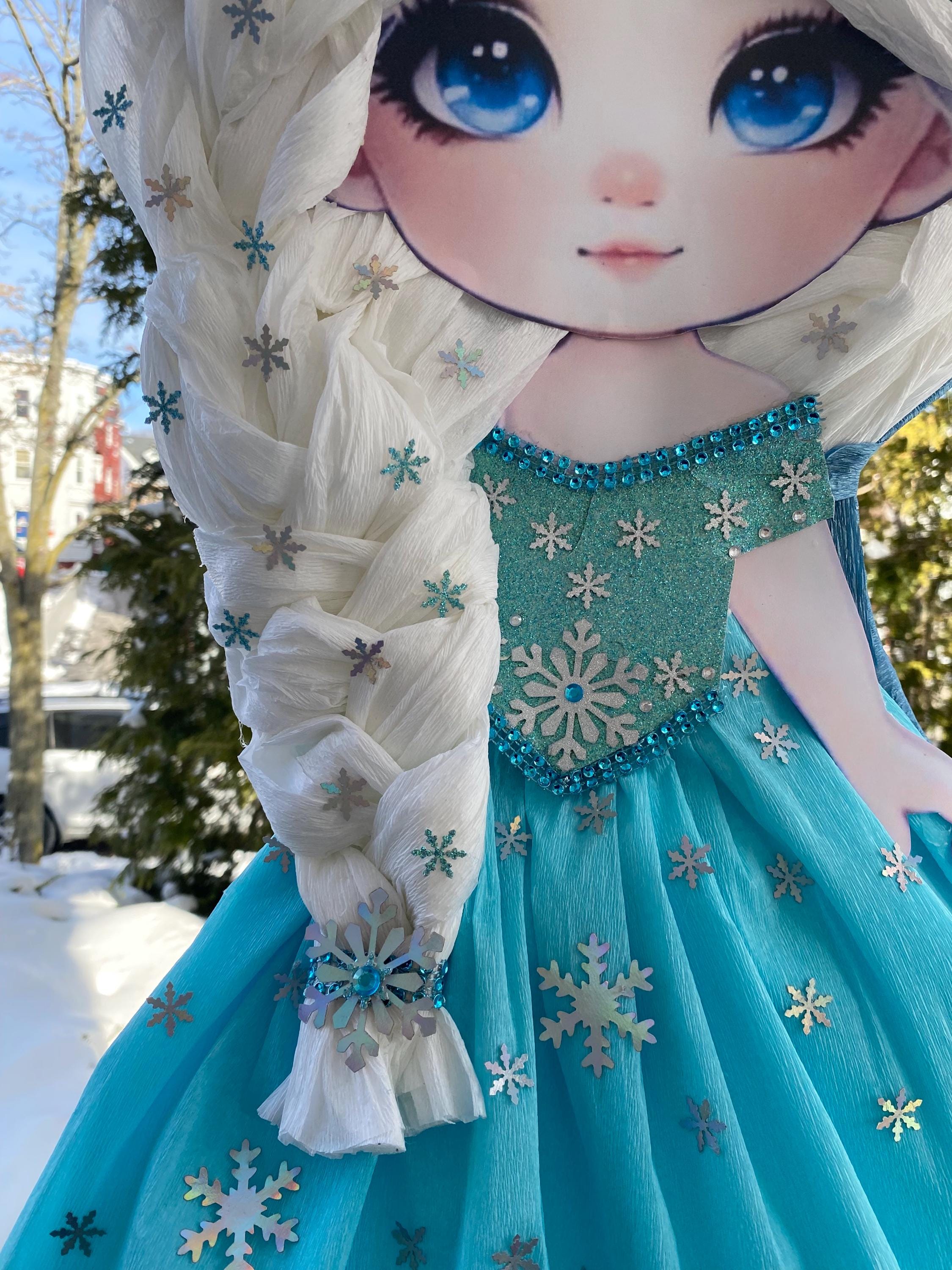 Piñata Inspirada Elsa - Etsy