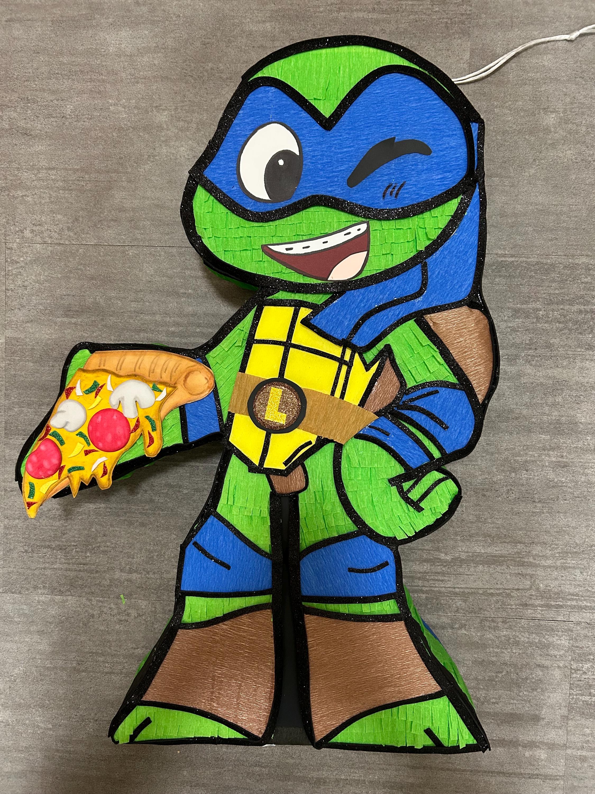 Piñata Tortuga Ninja Con Pizza - Etsy