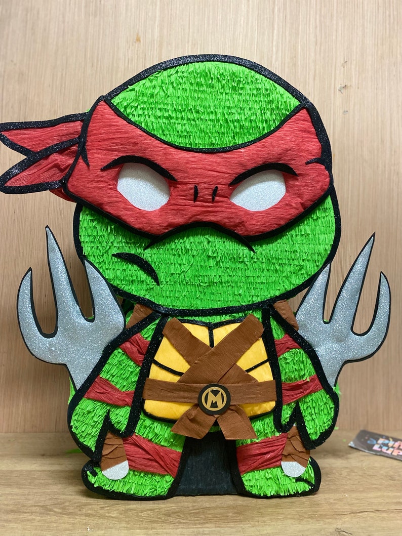Piñata Tortuga Ninja - Etsy