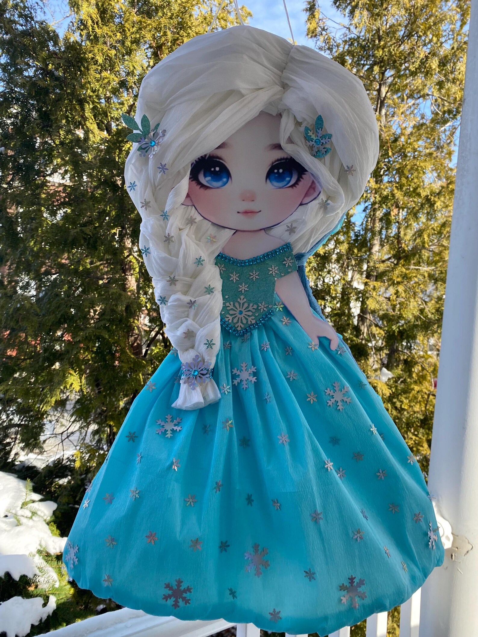 Piñata Inspirada Elsa - Etsy
