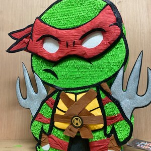 Piñata Tortuga Ninja - Etsy