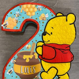 Piñata Winnie the Pooh Número 2 - Etsy