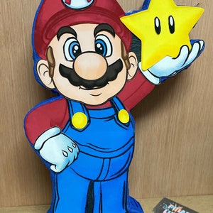 Piñata Mario Bros Con Estrella - Etsy