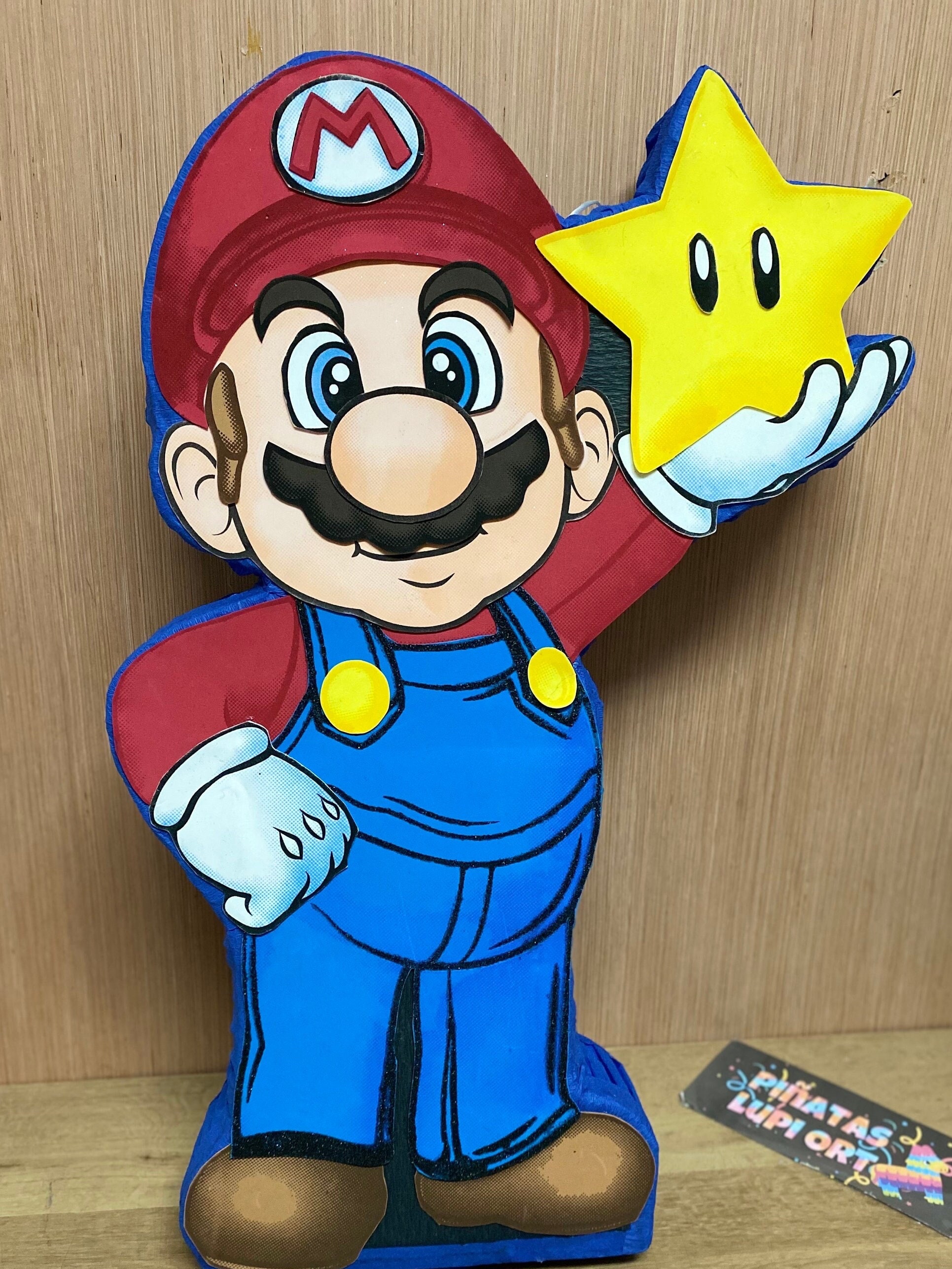 Piñata Mario Bros Con Estrella - Etsy
