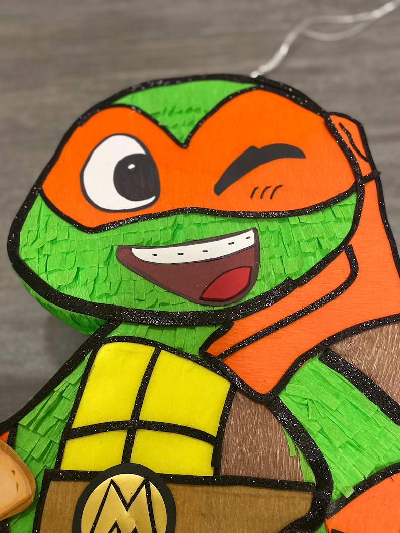 Piñata Tortuga Ninja Con Pizza - Etsy