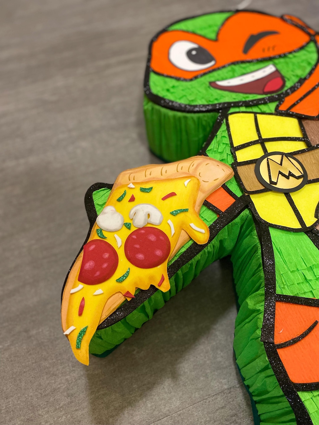 Piñata Tortuga Ninja Con Pizza - Etsy