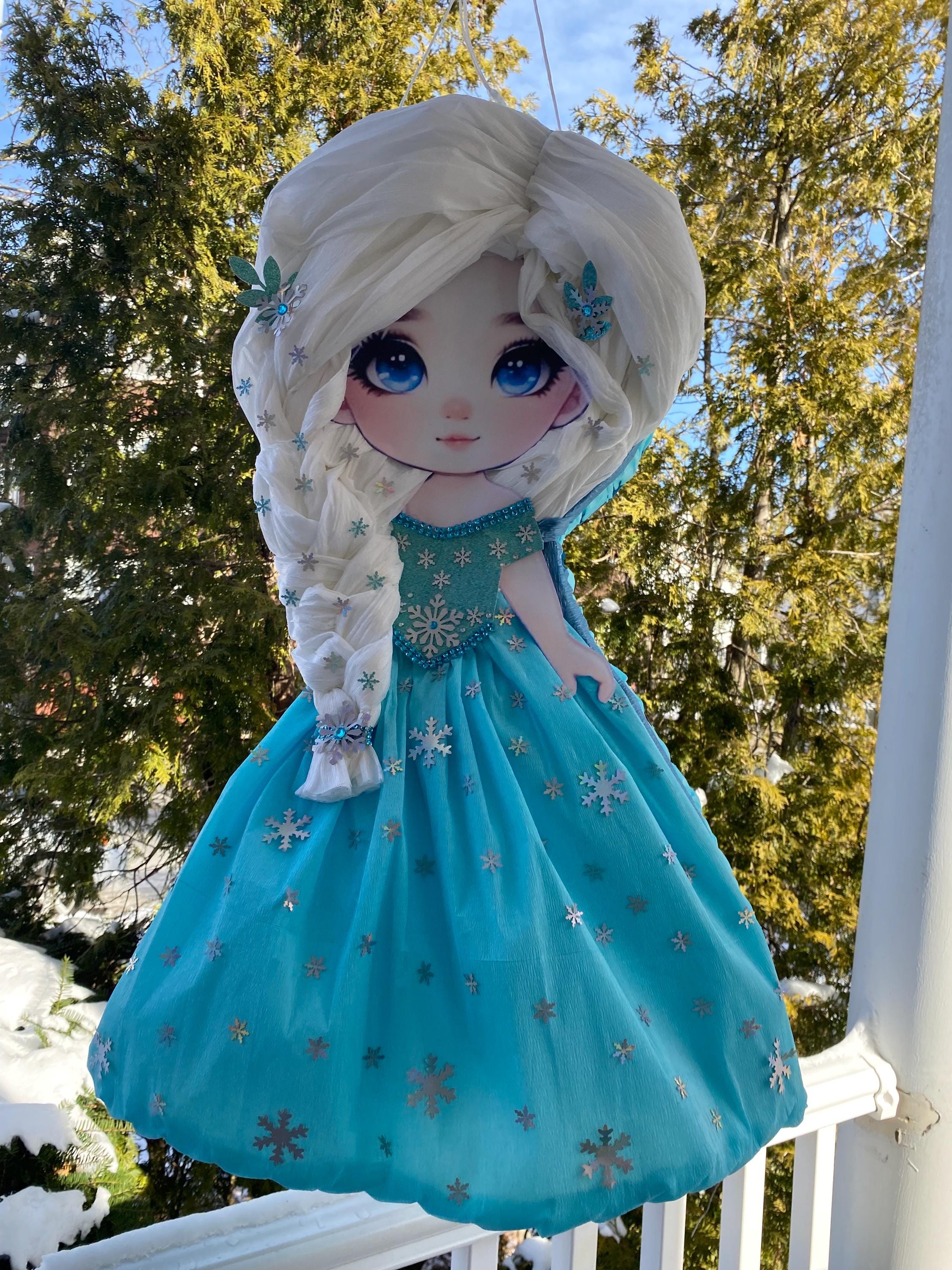 Piñata Inspirada Elsa - Etsy