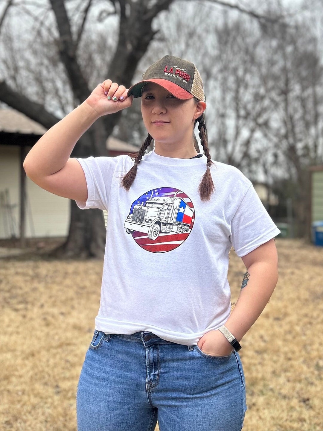 I Stand With Texas, Texas T-shirt. Truck Convoy Support, Texas Flag - Etsy