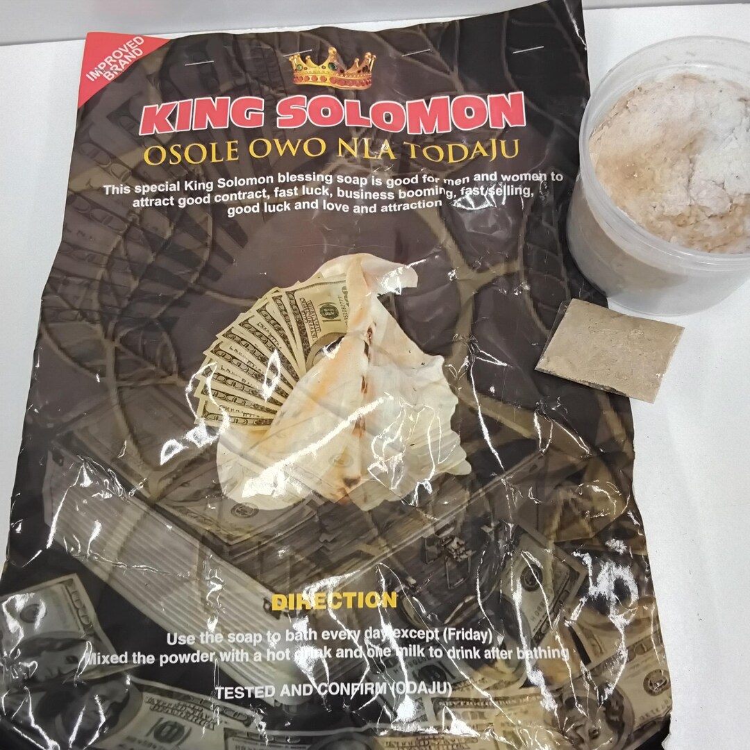 Tested and Confirm Blessings Soap/ose Osole Owo Nla Todaju - Etsy