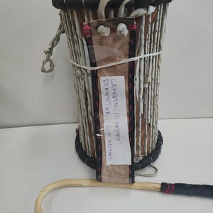 African Talking Drum With Stick / Ilu Gangan - Etsy