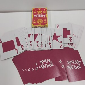 Whot Card Game/african Card Game - Etsy