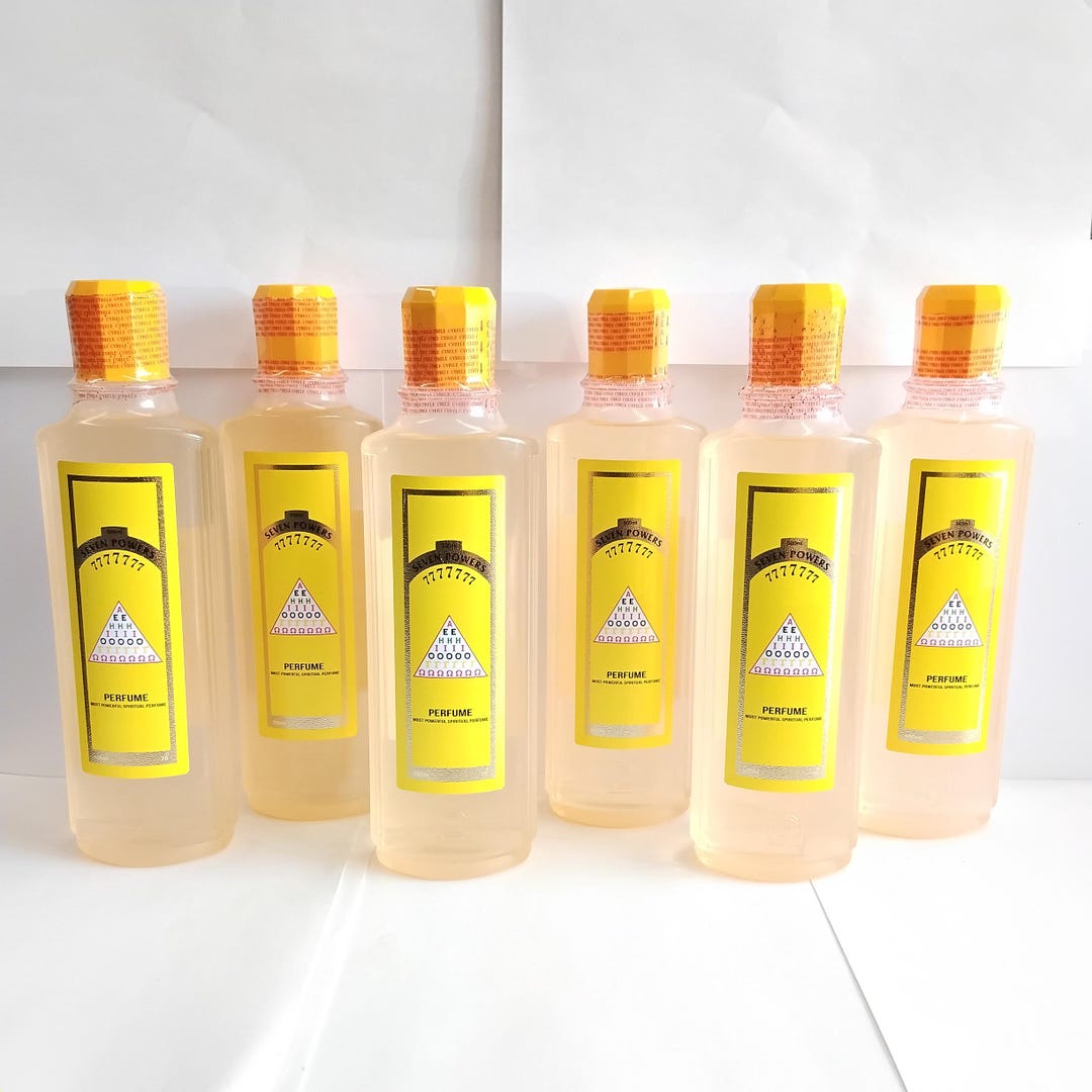 6 Bottles 7777777 Perfume/6 Bottles 7 Power Spiritual Perfume - Etsy Canada