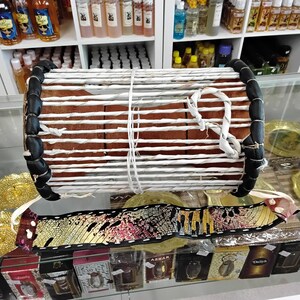 African Talking Drum With Stick / Ilu Gangan - Etsy